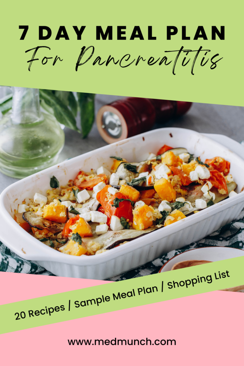 7-Day Pancreatitis Diet Meal Plan (PDF & Menu) - Medmunch