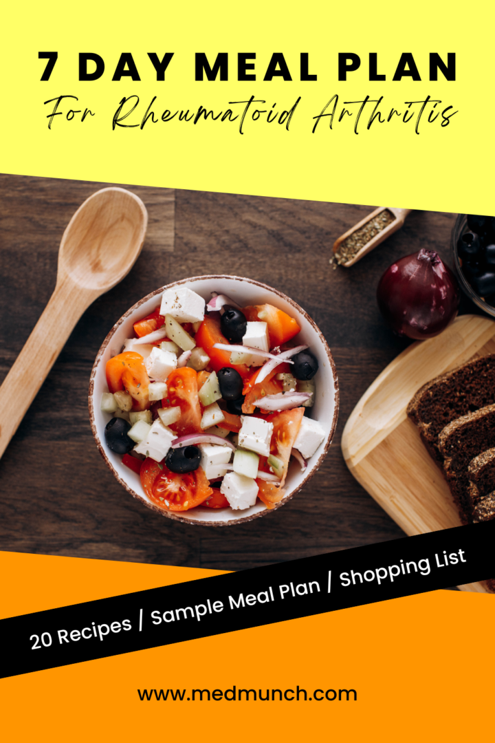 7-Day Rheumatoid Arthritis Diet Meal Plan (PDF + Menu) - Medmunch