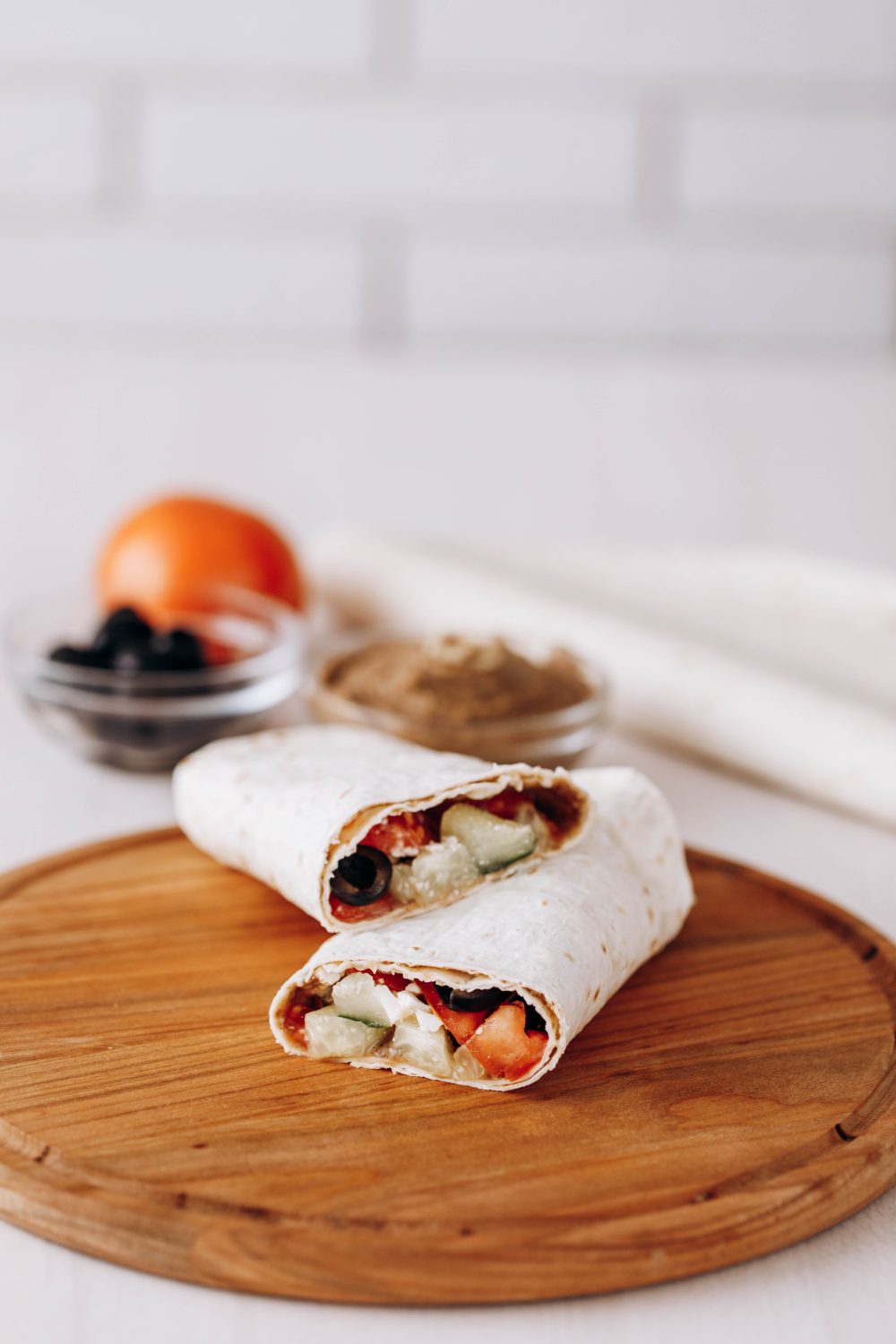 No-Cook Mediterranean Veggie Wraps - Medmunch