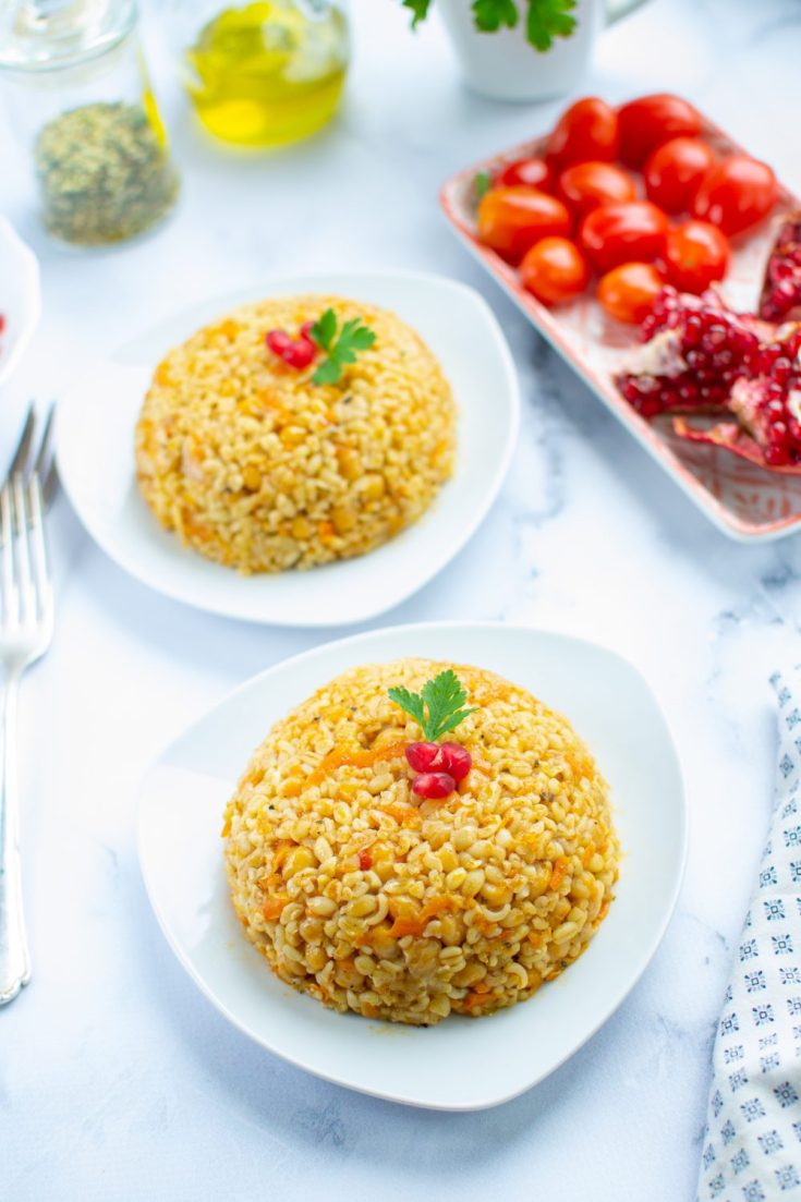 Easy Turkish Bulgur Pilaf - Medmunch