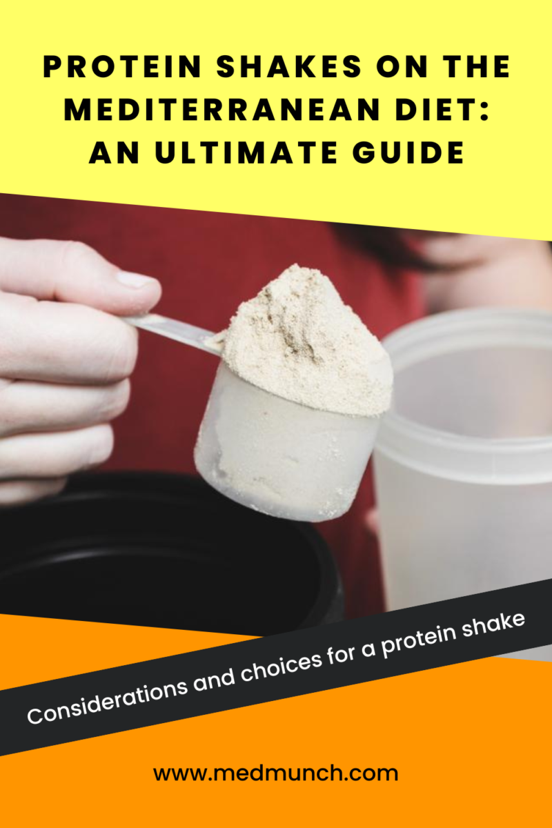 An Ultimate Guide to Protein Shakes on the Mediterranean Diet - Medmunch