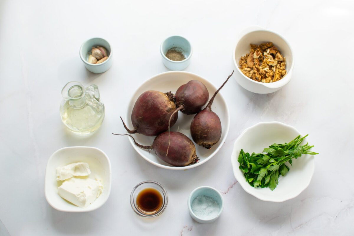 Greek Beetroot Salad (Patzarosalata) - Medmunch