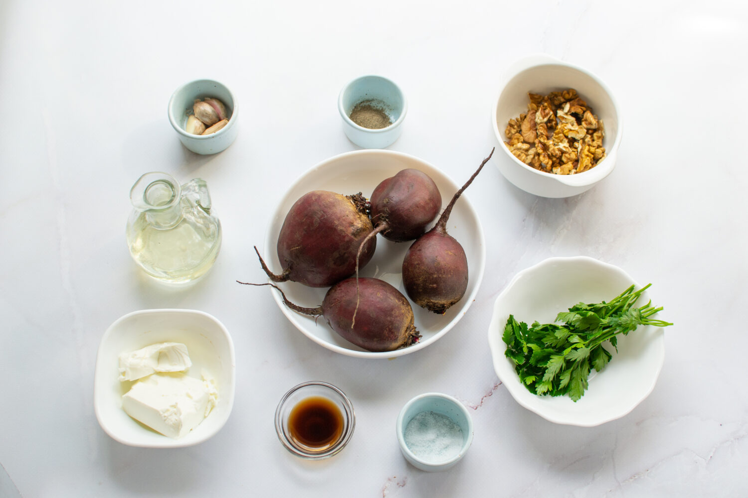 Greek Beetroot Salad (Patzarosalata) - Medmunch