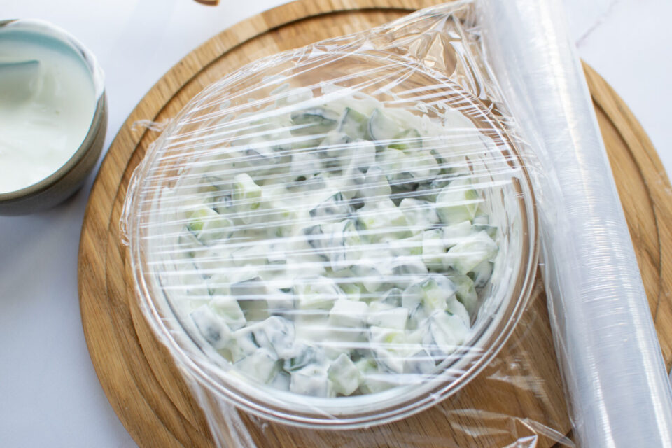 Lebanese Cucumber Yogurt Salad (Khyar Bi Laban) - Medmunch